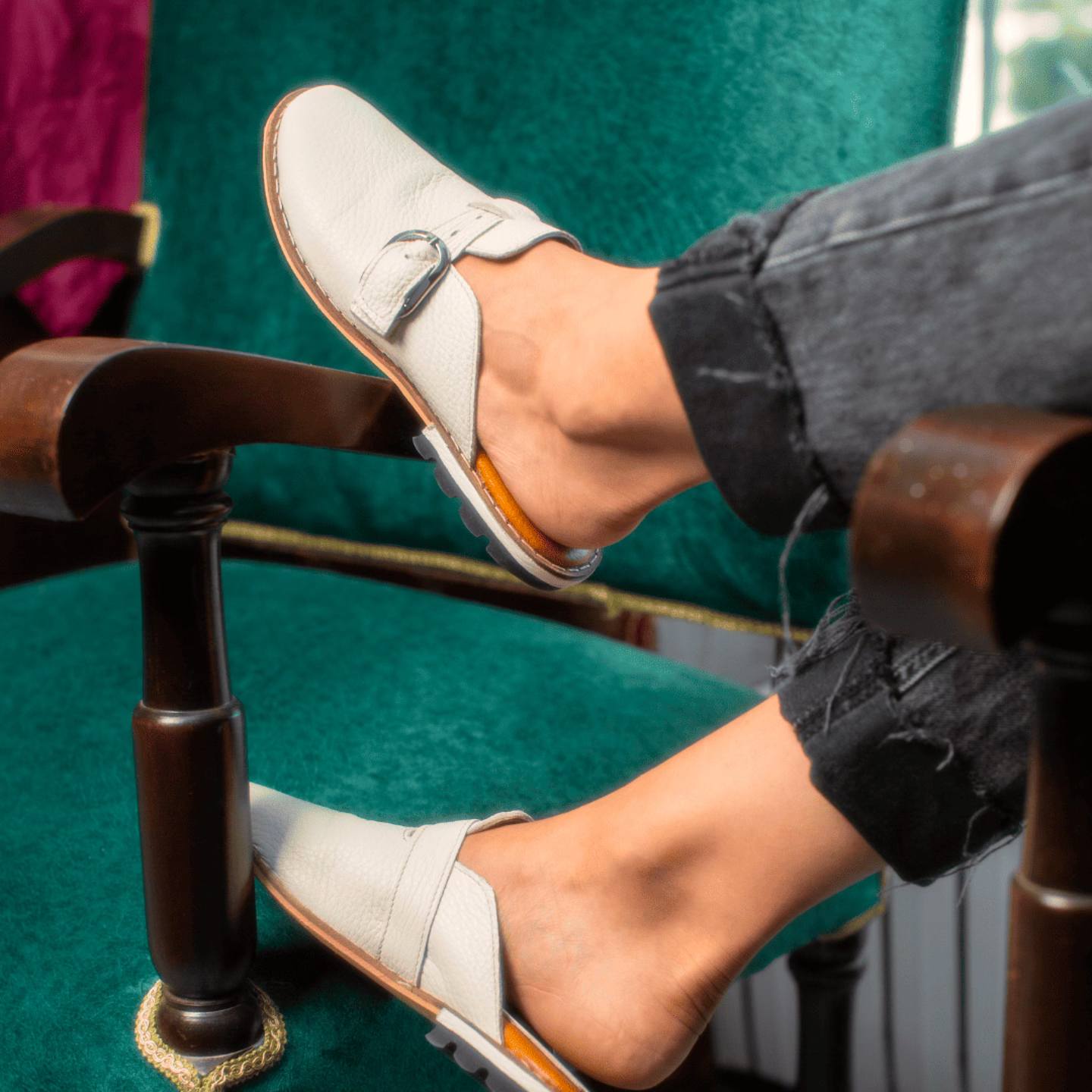 Balgha tunisie - Babouches Traditionnelles Tunisiennes en Cuir